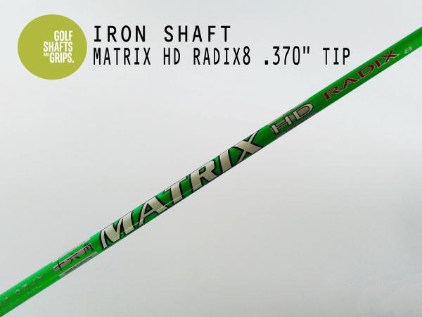 MATRIX HD RADIX8 IRON NEON GREEN .370″ TIP - Jual Golf Shafts and Grips